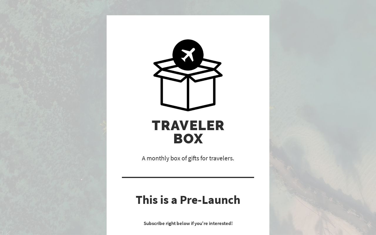 Traveler box